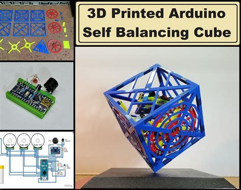 Arduino 3d Printed Self Balancing Cube 4 Steps With Pictures