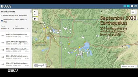 Yellowstone Volcano Observatory Monthly Update In The Yellowstone