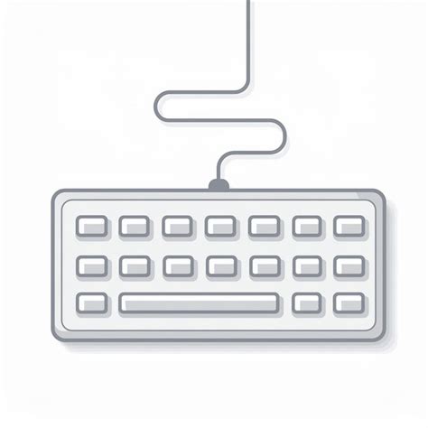 A White Keyboard With A White Keypad That Says Quot The Number 5 Quot