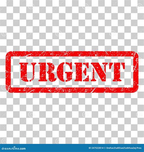 Urgent Stamp Symbol Label Sticker Sign Button Text Banner Vector Illustration Stock Vector
