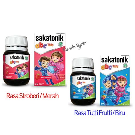 Jual Sakatonik Abc Tablet Hisap Isi 30 Tablet Shopee Indonesia