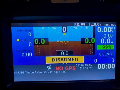 Yaapu Lua Script On Radiomaster Tx16s With Crossfire Module · Issue 76