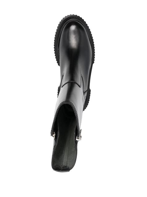 Adieu Paris Chunky Leather Ankle Boots - Farfetch