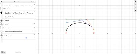 I Made An Interactive Bezier Curve Visualizer In Desmos Mathematics