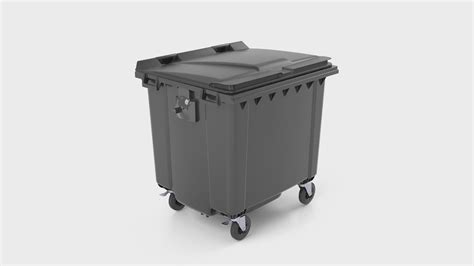 1100 Litre Wheelie Bin Free Delivery As Standard