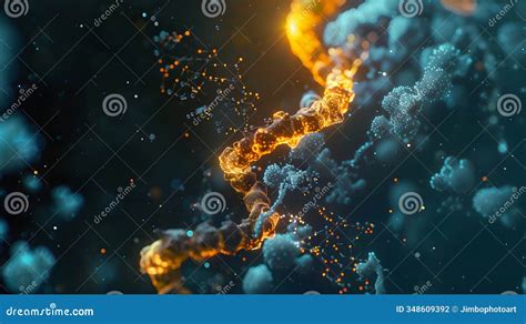 3d Illustration Of A Biochemical Enzyme Stock Illustration Illustration Of Education Dynamics