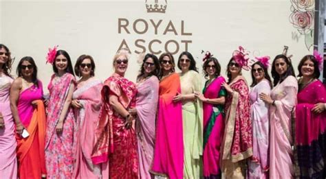 In Pics British Indians Celebrate National Handloom Day With Saree