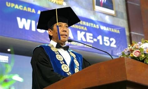 Ditetapkan Sebagai Tersangka Rektor Unud Bantah Aliran Dana Korupsi Ke