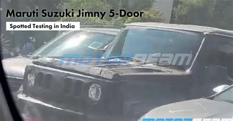 Maruti Suzuki Jimny 5 Door Spotted Testing In India Carlelo