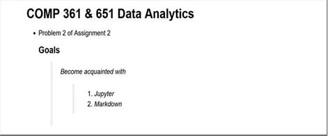 Solved Produce A Python 3 Jupyter Notebook Whose Contents We