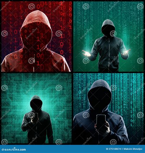 Wanted Hacker Is Coding Virus Ransomware Using Abstract Binary Code