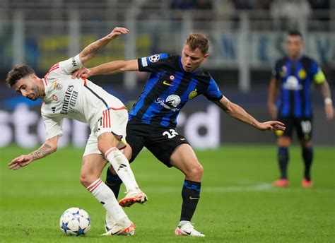 Cuándo Y Dónde Ver Benfica Vs Inter De Milán La Tercera