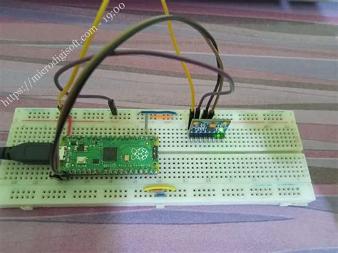 Mpu6050 With Raspberry Pi Pico Using Micropython