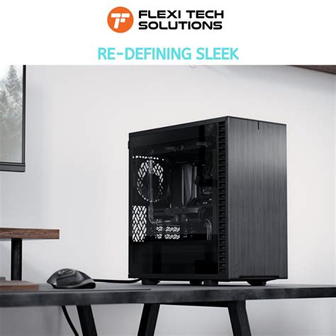 Fractal Design Define 7 Mini Black Solid Black Tg Light Tint Matx Pc