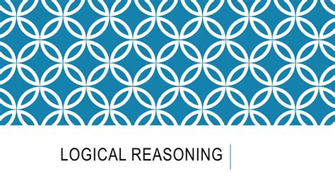 logical reasoning basic concepts of critical thinking pptx science