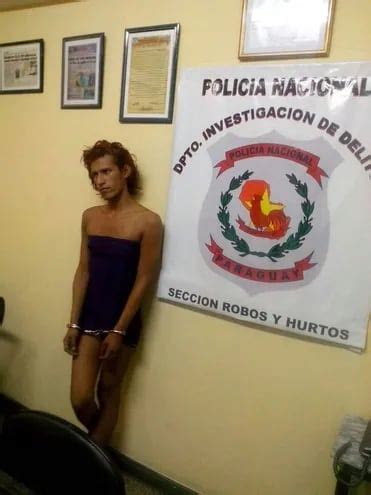 Detienen A Travesti Tras Intento De Robo Nacionales Abc Color