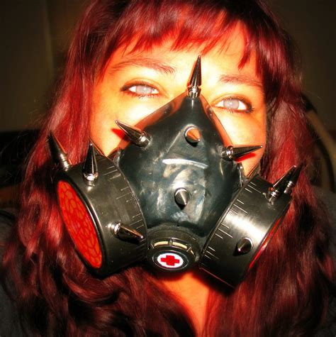 Cyber Goth Gas Mask Girl I By Katgrl1330 On Deviantart