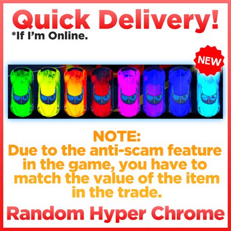 HyperChrome Jailbreak Game Items Gameflip