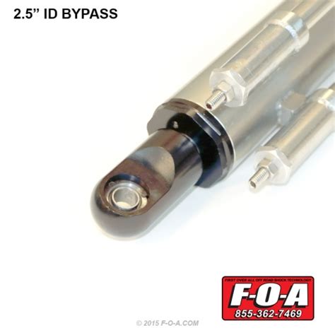 F O A 2 5 Inch Id Bypass Shock 16 Inch Travel F O A First Over All