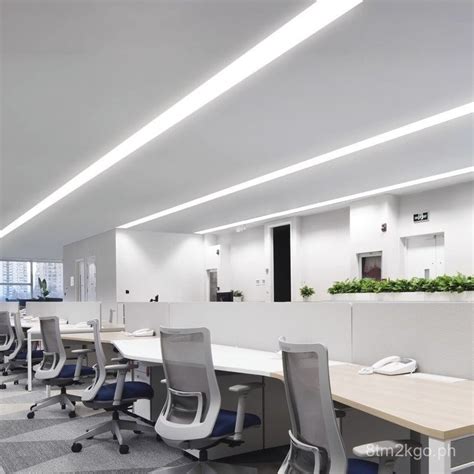 Embedded Led Linear Light Concealed Ceiling Strip Light Embedded Office Meeting Room Corridor