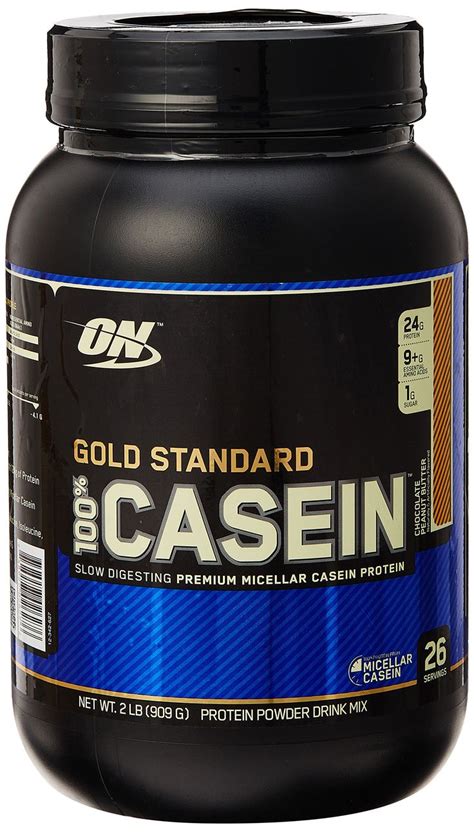 Amazon.com: Optimum Nutrition 100% Casein Protein, Chocolate Peanut ...