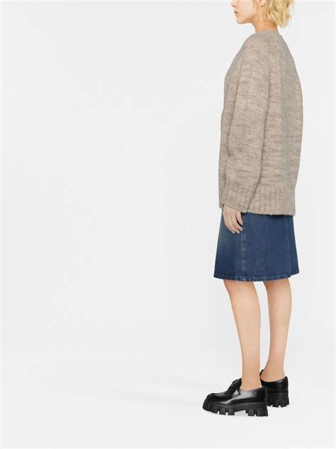 Maison Margiela 메종 마르지엘라 청키 니트 오버사이즈 가디건 Farfetch