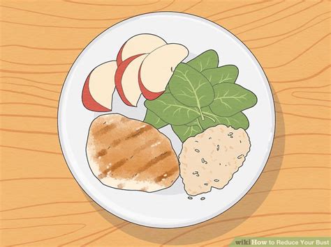 How To Reduce Your Bust With Pictures WikiHow