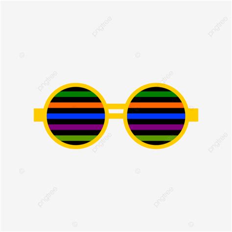 Colorful Cool Glasses Vector Colorful Cool Glasses Vector Png And