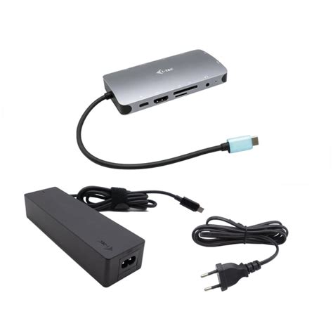 I Tec Metal Usb C Nano Dock Hdmi Vga Con Lan Caricatore 100w I Tec