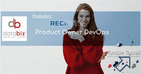 Tunisietravail On Linkedin Databiz Recrute Product Owner Devops
