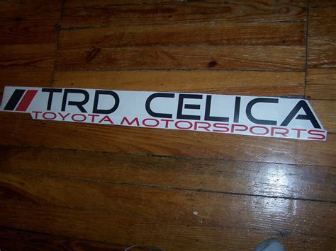 Toyota Tailgate Decal Sticker Emblem Choose Size And Color Vellosvinyl
