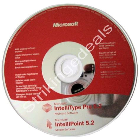 Microsoft Intellitype Pro 5 2 Keyboard And Mouse Software Cd