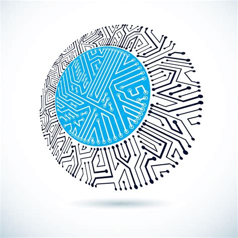 Premium Vector Vector Circuit Board Digital Technologies Abstraction