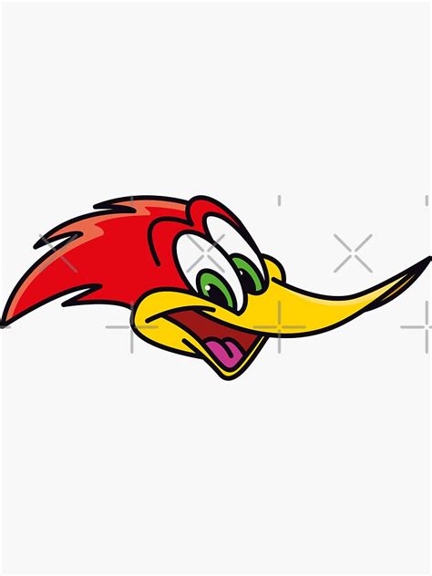 Woody Woodpecker Sticker By Necronder Redbubble