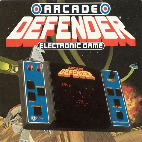 Arcade Defender Handheld Game Retro Gamer Daz