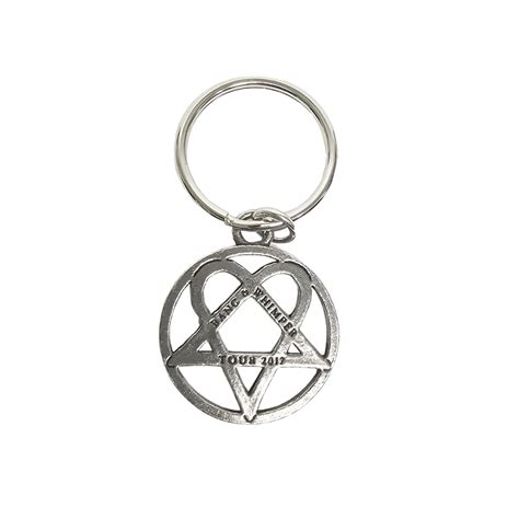 Him Heart Keychain