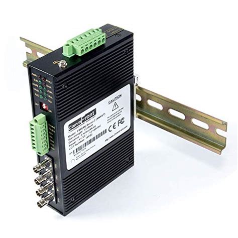 Commfront Industrial Rs232 Rs485 Rs422 To Multi Drop Fiber Optic