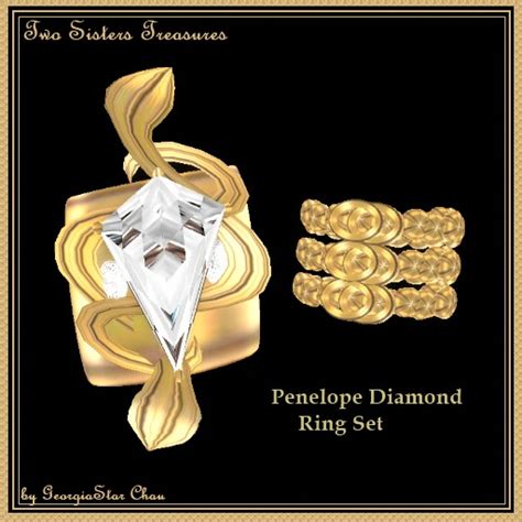 Second Life Marketplace Tst Penelope Diamond Rings
