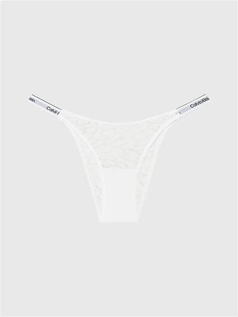 Kanten String Slip Calvin Klein® 000qd5155e100 Kanten String Slip Calvin Klein® 000qd5155e100