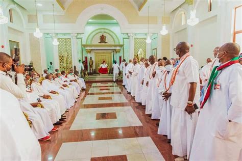 El Rufai And Oshiomhole At Oba Of Benin Palace Politics Nigeria