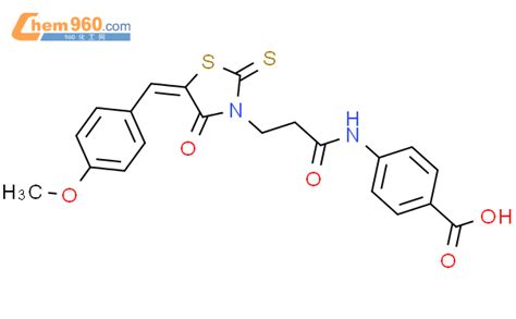 314248 14 1 Benzoic Acid 4 3 5 4 Methoxyphenyl Methylene 4 Oxo 2