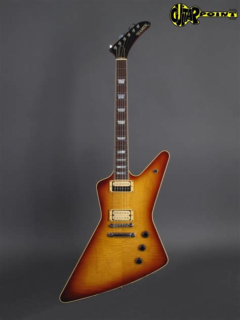 Hamer Usa Standard Explorer 1979 Sunburst Guitar For Sale Guitarpoint