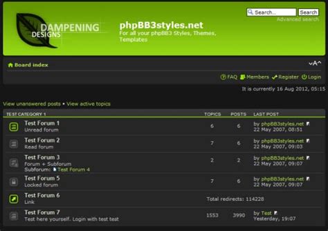 Free And Premium PhpBB Styles