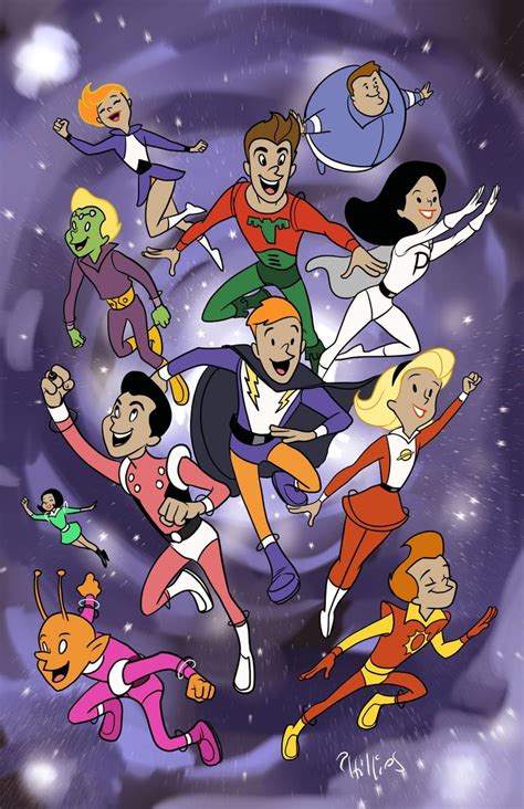 Joe Phillips Awesomeness Legion Of Superheroes Comic Books Art Legion
