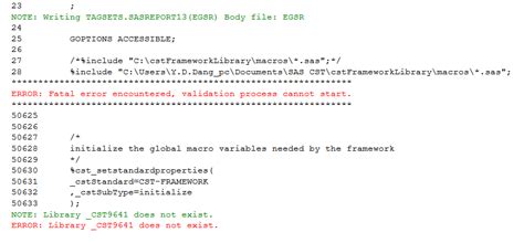 Installing Clinical Standards Toolkit V175 Open Source In Sas Eg