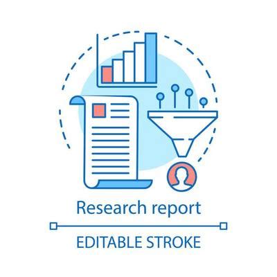 Case Study Concept Icon Decision Making Content Idea Thin Line Illustration Research Method