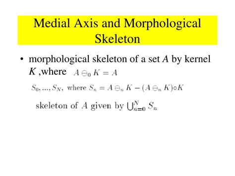 PPT Morphological Image Processing PowerPoint Presentation Free
