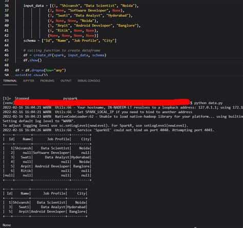 Python Values Of The Columns Are Null And Swapped In Pyspark Dataframe Stack Overflow