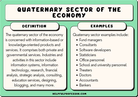 Quaternary Sector Of The Economy Definition And Examples 2025