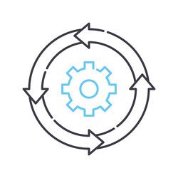 Scrum Sprint Diagram Vector Images Over